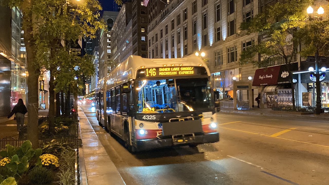CTA 2012 DE60LFR 4325 on Rt 146 Inner Lake Shore/Michigan Express ...