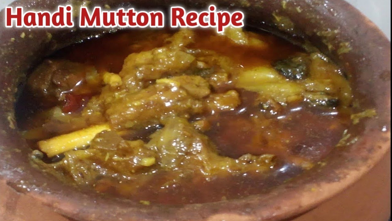 हांड़ी मटन कैसे बनाये ll HOW TO MAKE HANDI MUTTON - YouTube