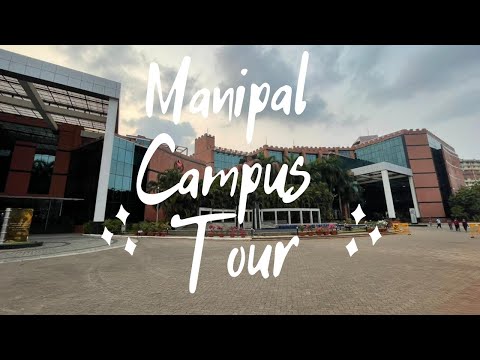 MIT Manipal Campus Tour - YouTube