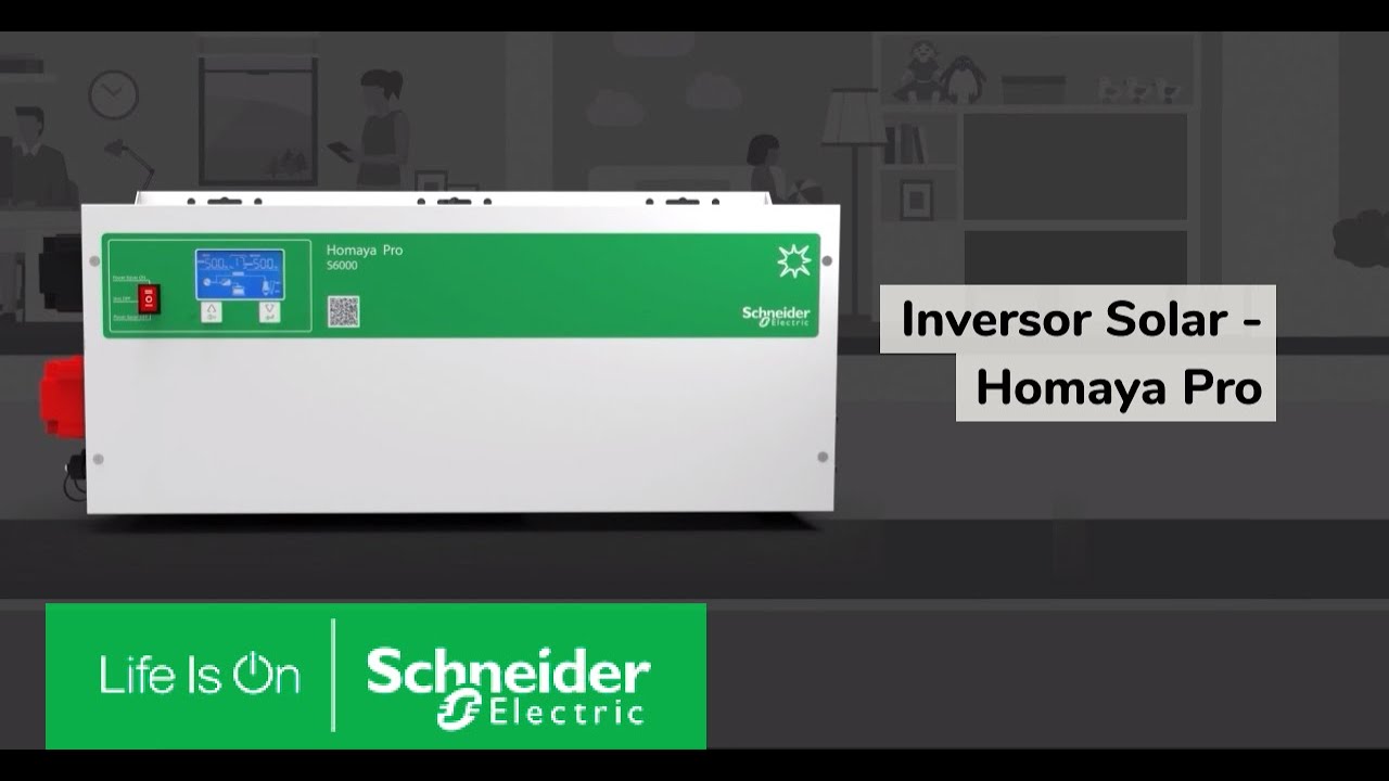Inversor Solar - Homaya Pro | Schneider Electric Brasil - YouTube