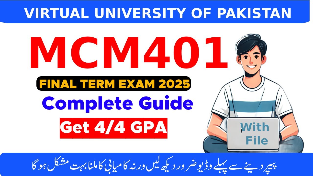 MCM401 Final Term Preparation 2025 | Ace Your Exams with The Merciful ...