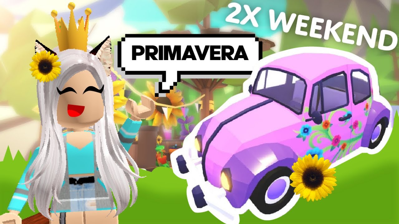 Adopt Me Spring Update | PRIMAVERA, Bucks x2 | Nuevo COCHE - YouTube