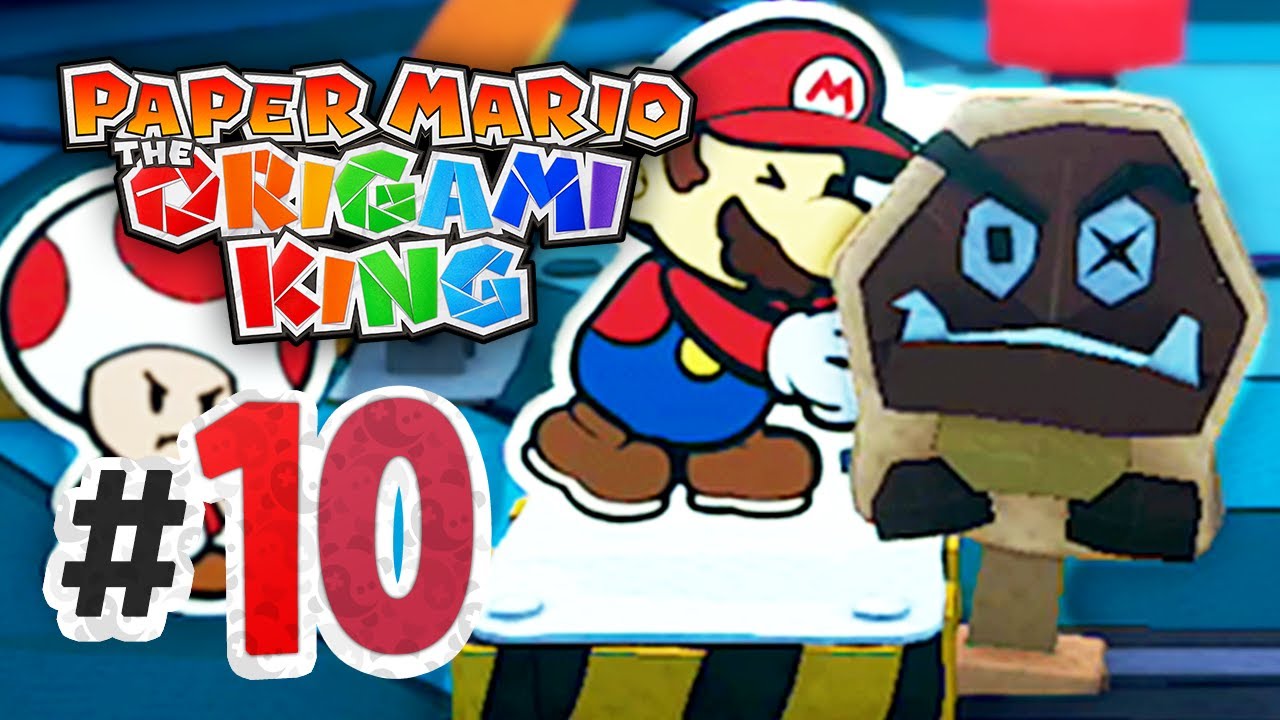 Getting Buff in the Battle Lab - Paper Mario: The Origami King #10 ...