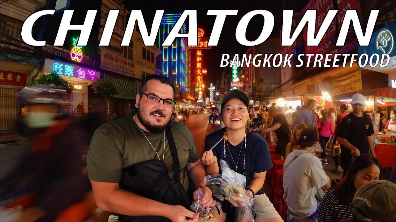 🇹🇭 THAILAND Traditional Thai/Chinese Food Tour In BANGKOK - YouTube