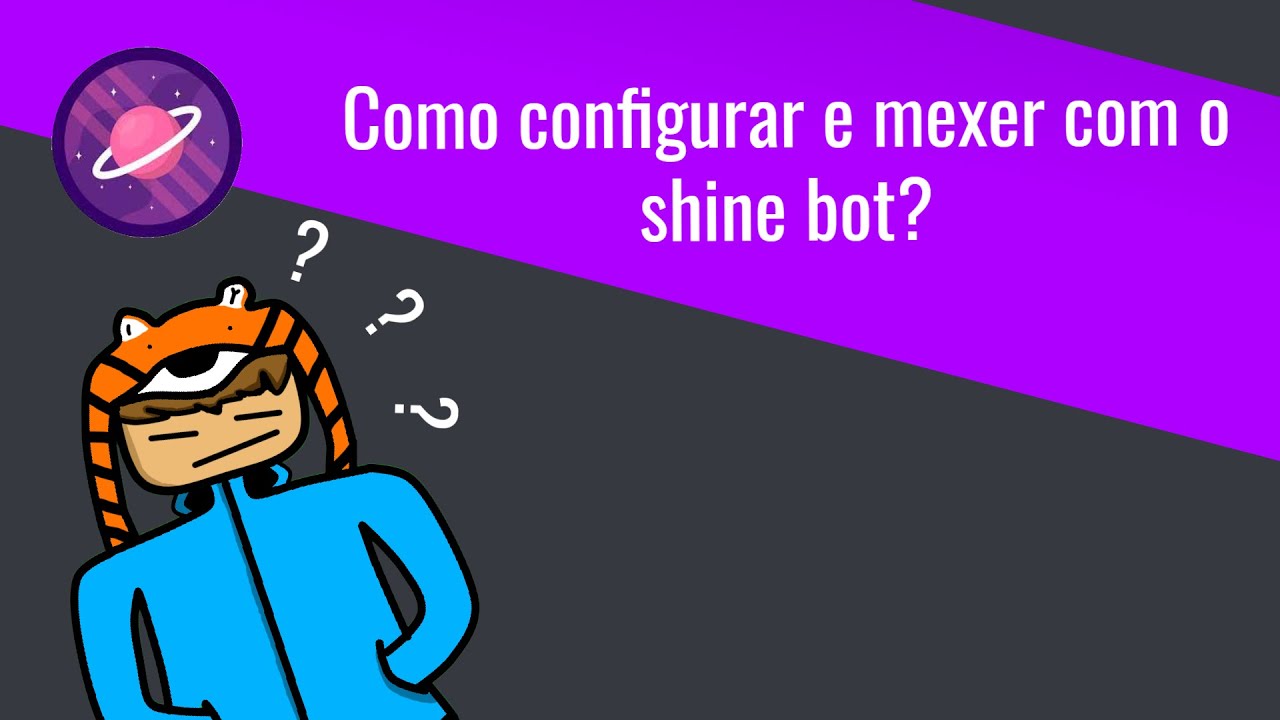 Como mexer com o shine bot (Tutorial Discord) - YouTube