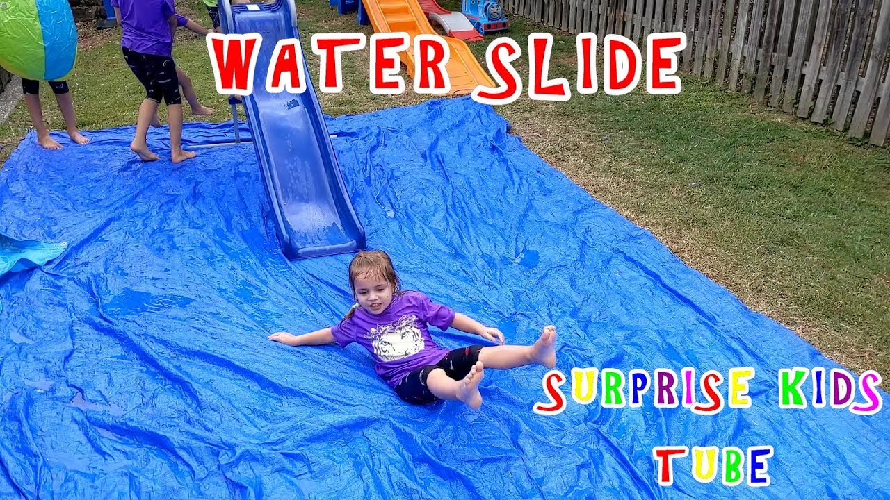 WATER SLIDE - YouTube