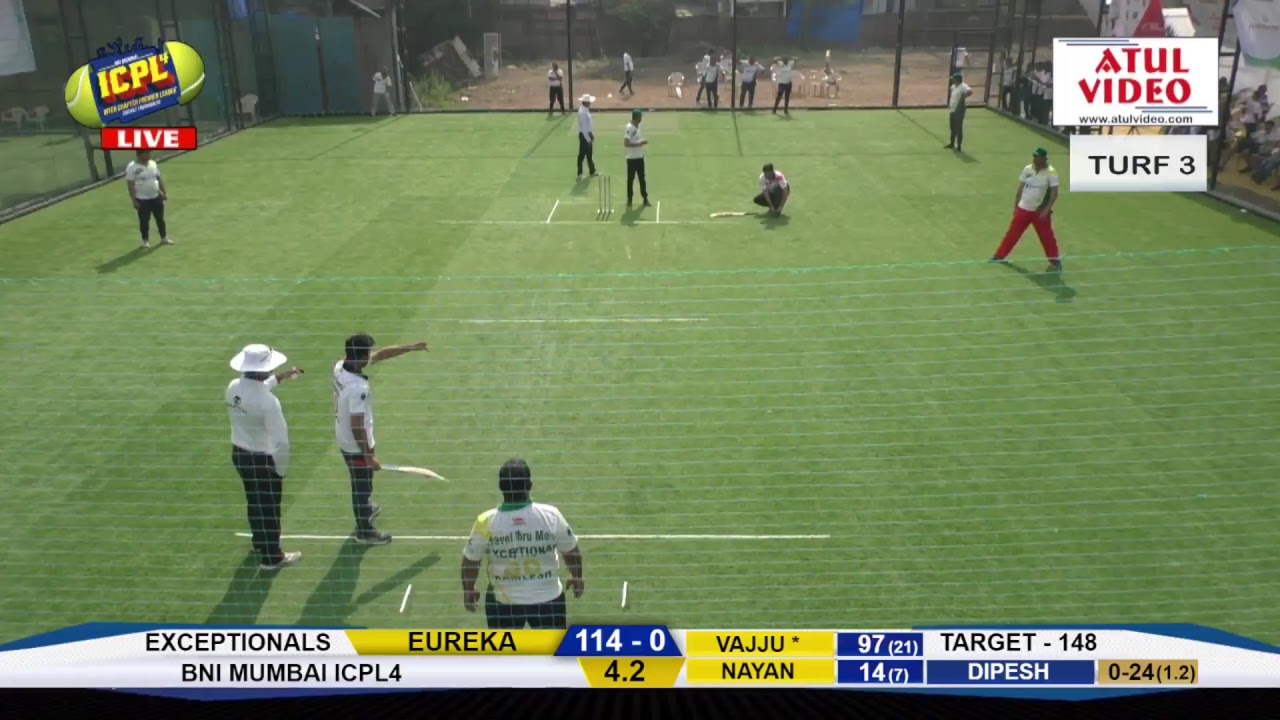 EUREKA VS EXCEPTIONAL TURF 3 DAY 2 AT VASANTDADA PATIL SPORTS COMPLEX ...
