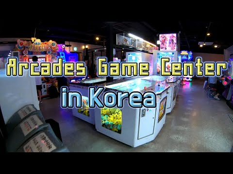 Arcades Game Center in Korea 4K - YouTube