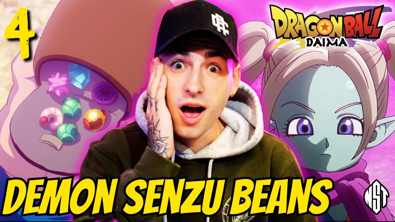 DEMON SENZU BEANS!?? - Dragon Ball Daima Ep. 4 REACTION - YouTube