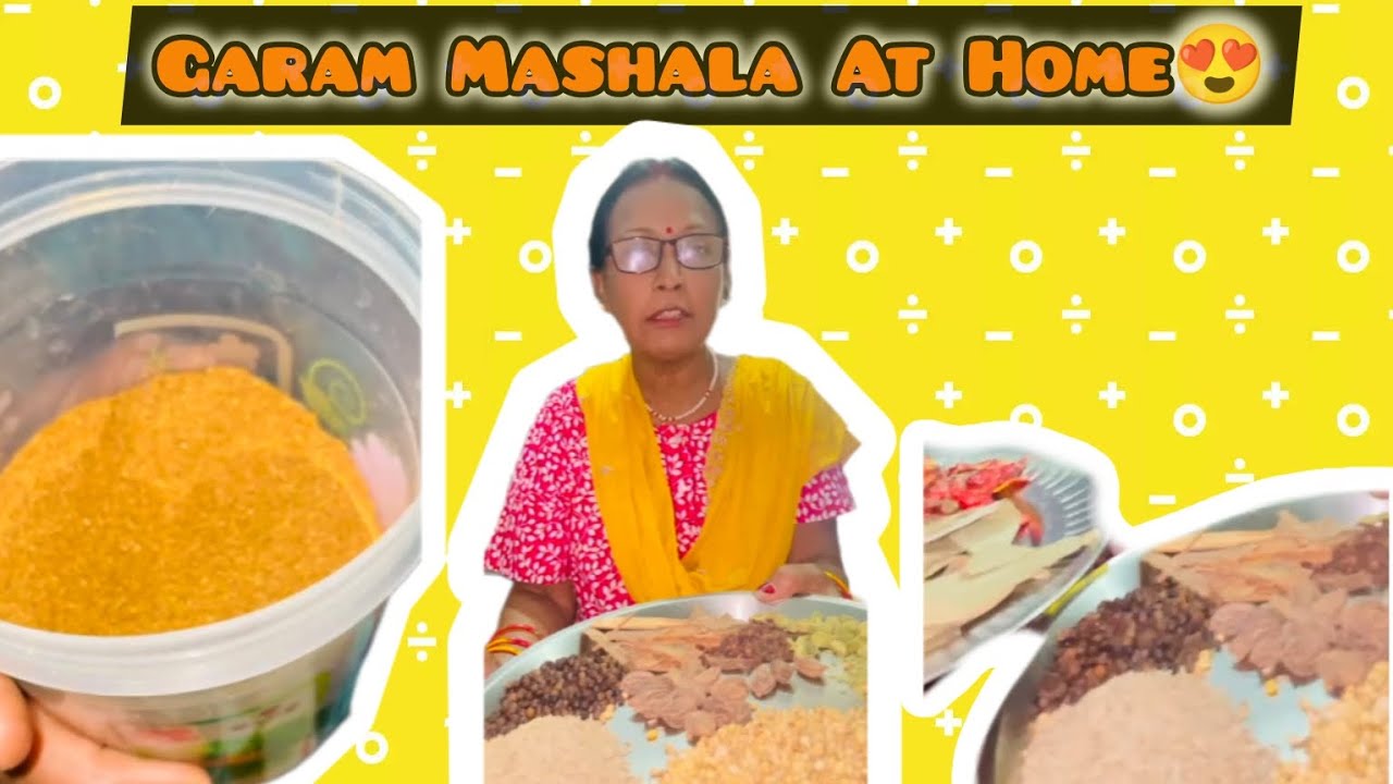 Garam Mashala Recipe At Home 😍 - YouTube