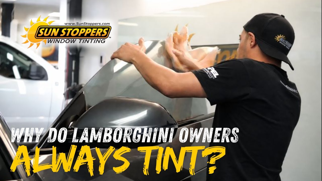 Lamborghini Urus Tint | Sun Stoppers - YouTube