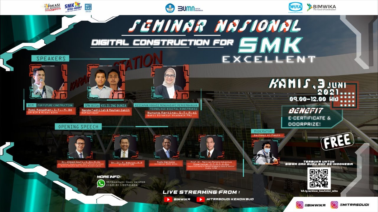 Webinar Digital Construction for SMK Excellent - YouTube