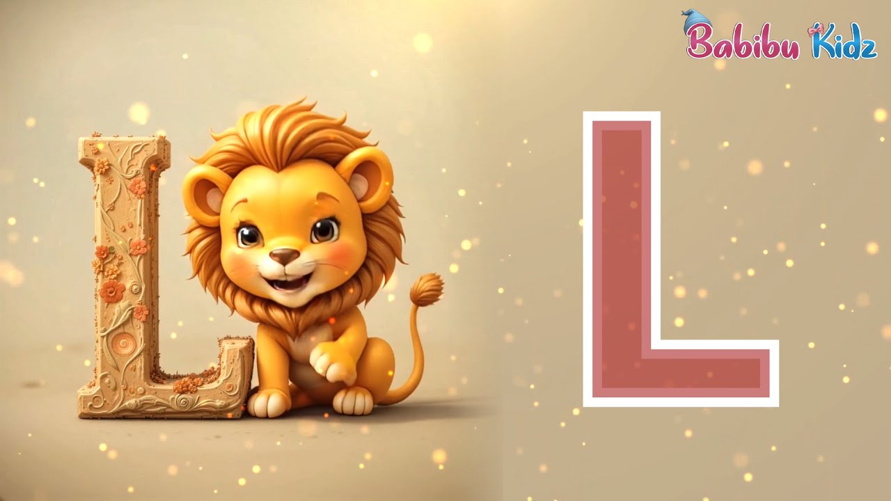 L for Lion | Learn ABCs | Phonics for Kids | Kindergarten | Learn A-Z ...
