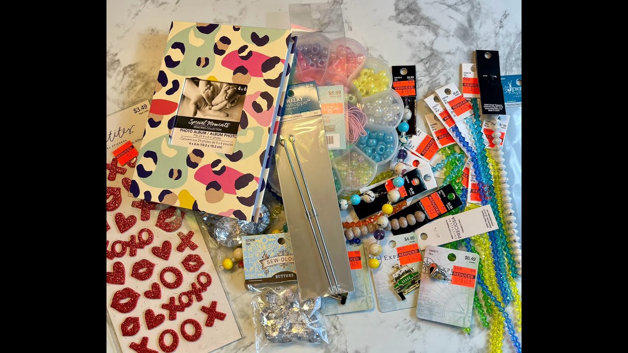 COLLECTIVE HAUL FROM MICHAELS / DOLLAR TREE / AMAZON / HOBBY LOBBY ...
