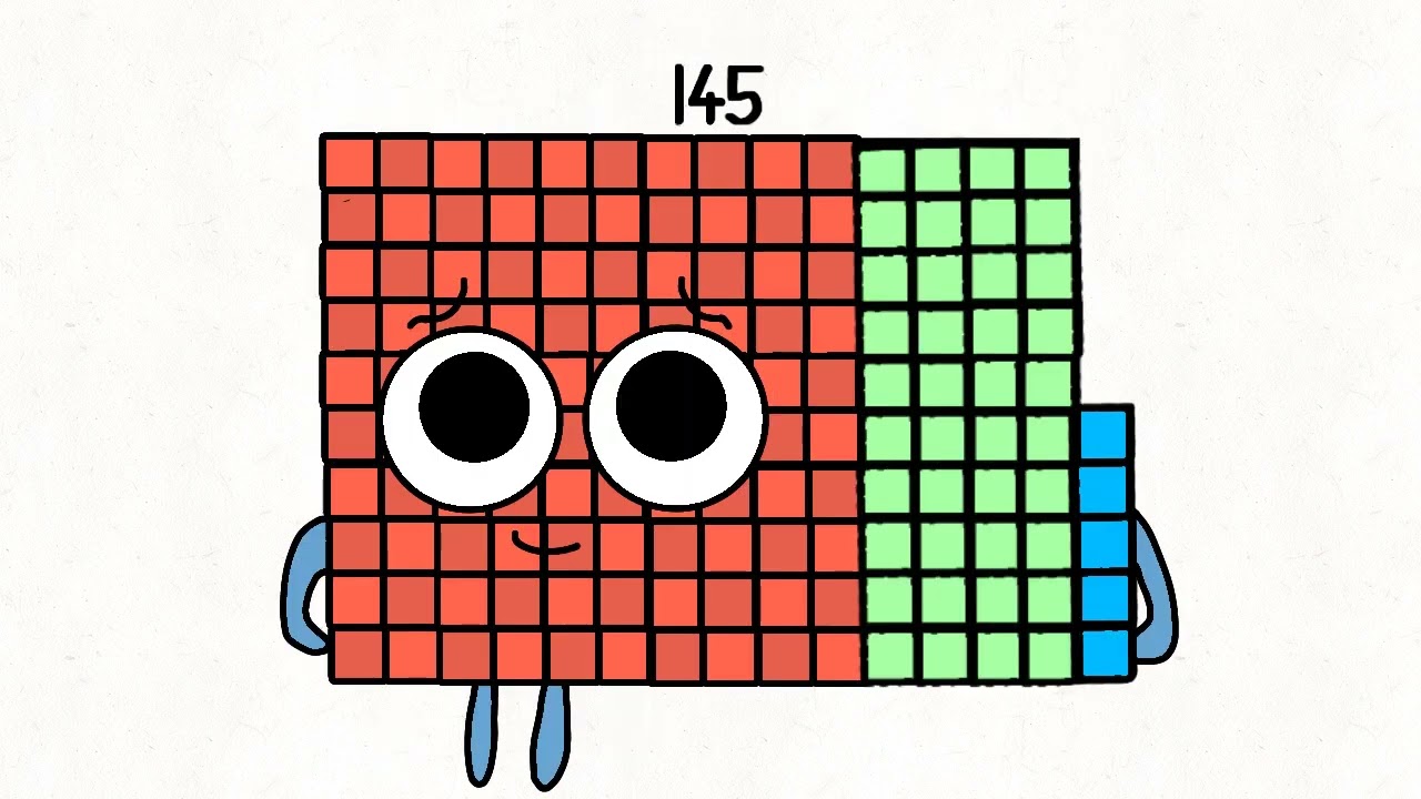 Numberblocks 104 to 200 New Designs .2 - YouTube
