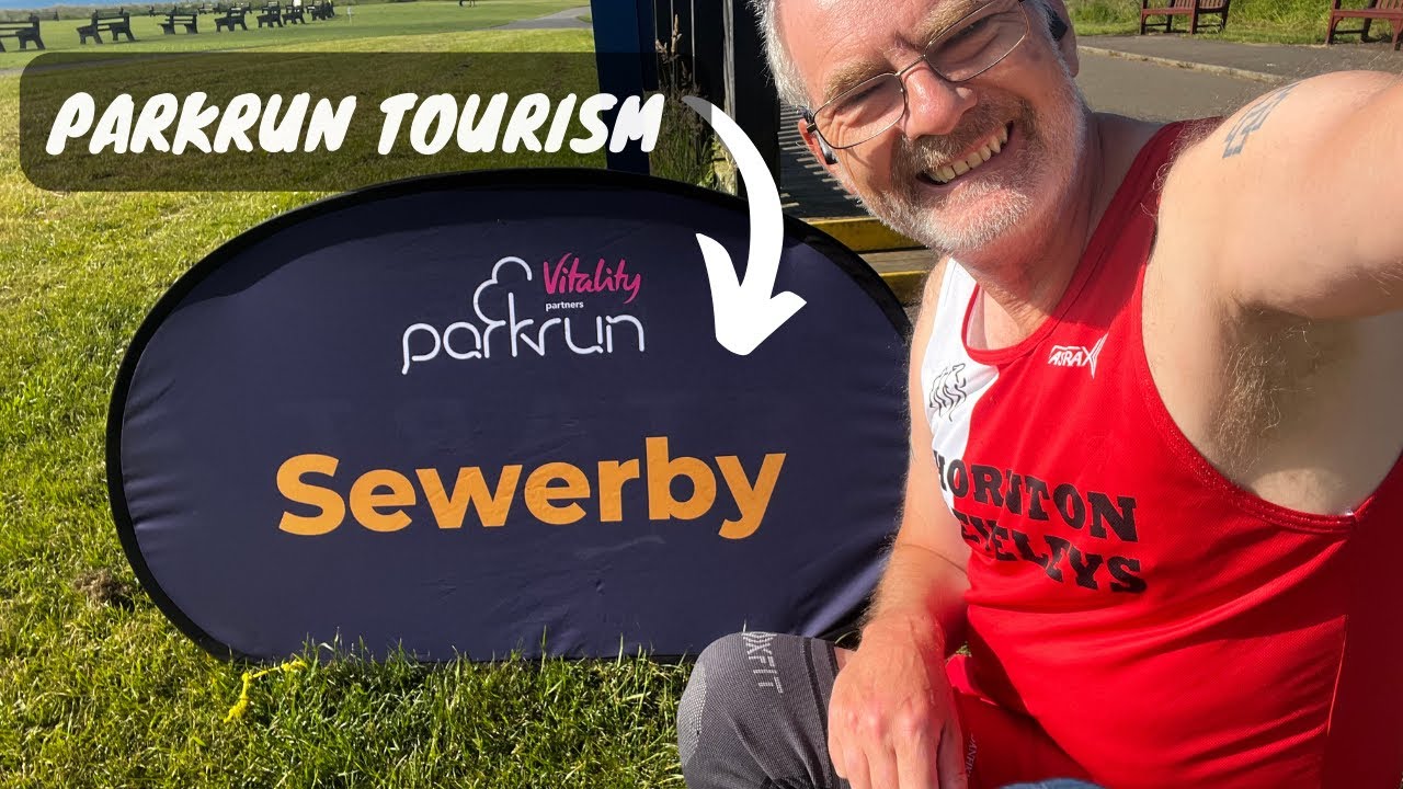 Sewerby Parkrun | A bit of Tourism in the Summer Sun - YouTube