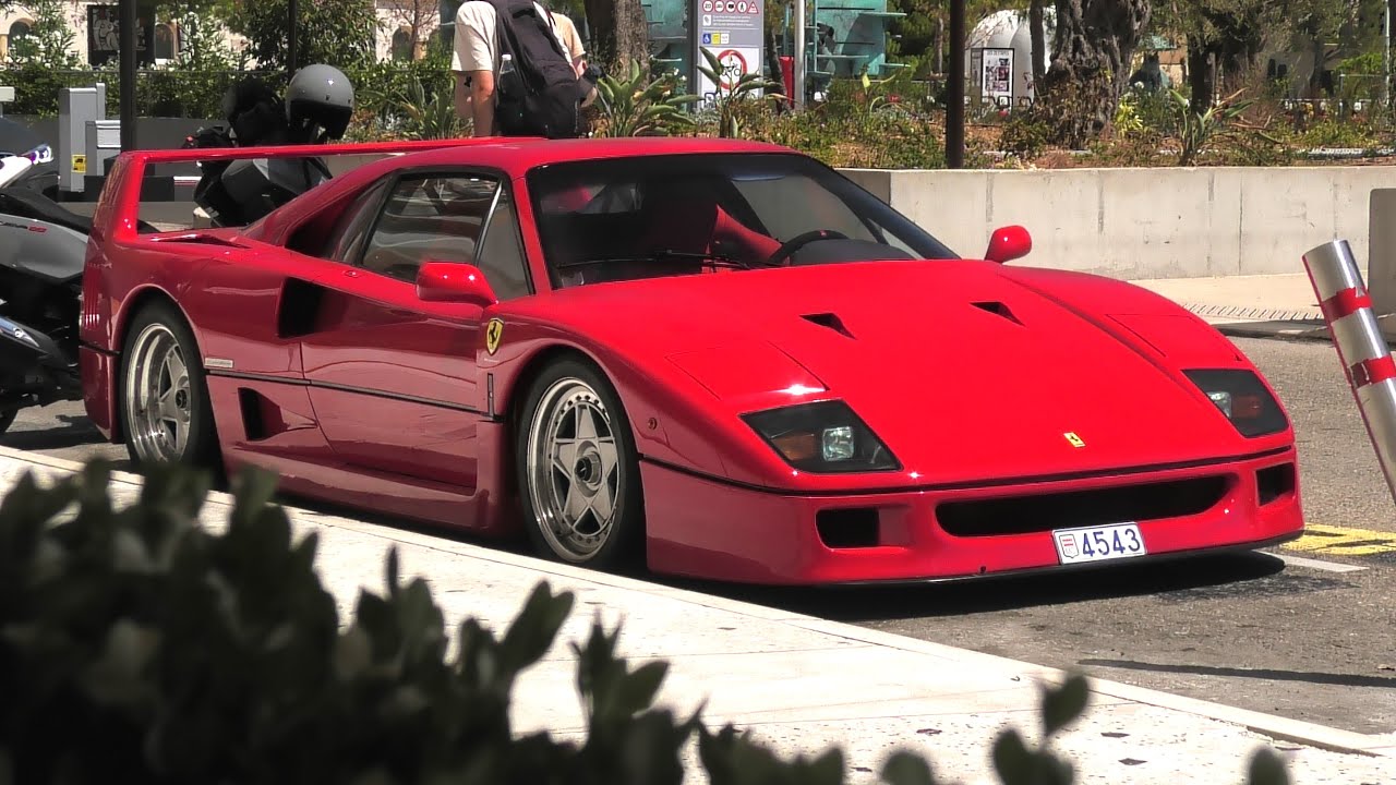 Supercars of Monaco Day 2 (Batmobile '89, XJ220 TWR, F40, SLR MSO, F12 ...