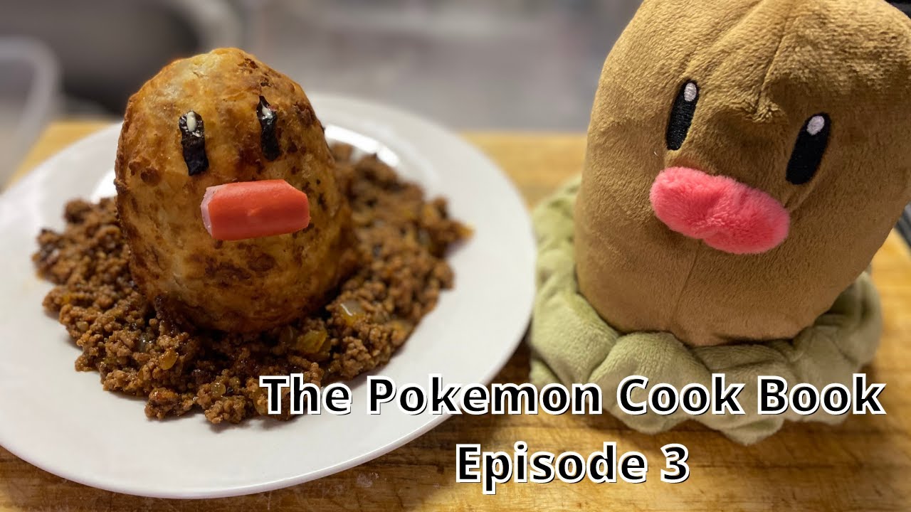 Diglett (ディグダ) Potato and Chilli - The Pokémon Cookbook Episode 3 - YouTube