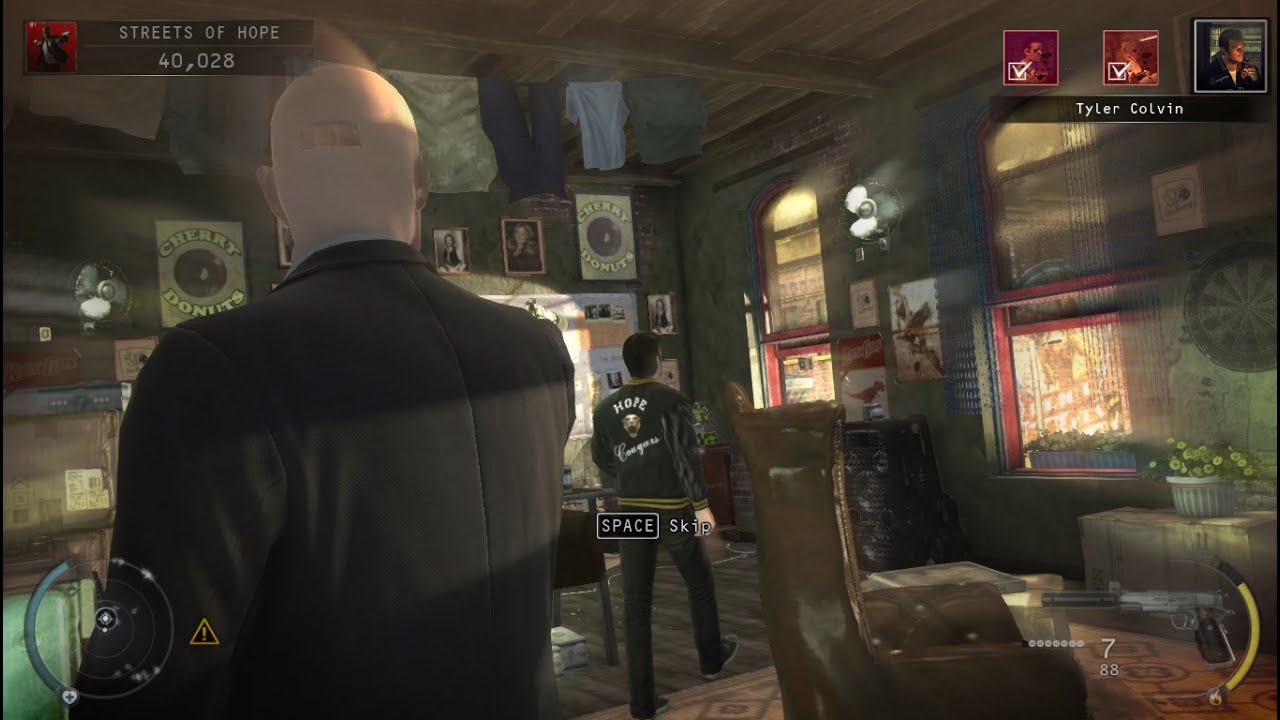 Hitman Absolution Stealth Gameplay ( Eliminate Lenny's Gang ) - YouTube