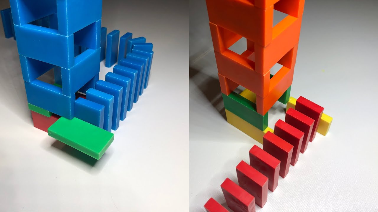 2 More Ways to Topple Towers!! - YouTube