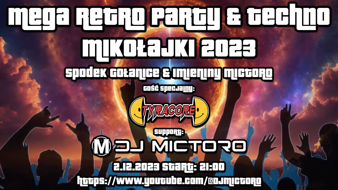 MEGA RETRO PARTY - Techno Mikołajki 2023 (2.12.2023) Part 3 - YouTube