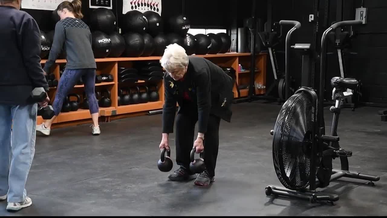 Smelter City CrossFit re-energizing elderly Anaconda duo - YouTube