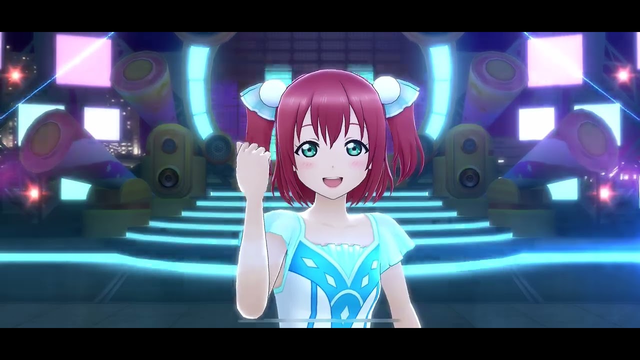 [LLSIFAS] Tanoshii no Tensai MV: Ruby Kurosawa (WATER BLUE NEW WORLD ...