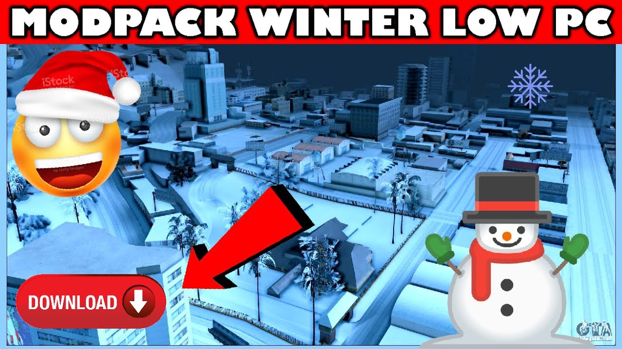 ️MODPACK WINTER LOW PC ️ BY MIHAI BEST (FPS BOOST) ️ - YouTube