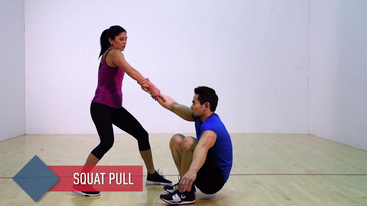 Squat Pull - YouTube