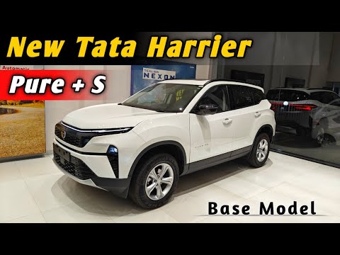 Tata Harrier Pure Plus S Facelift Detailed Review | ये हैं Tata का Tank ...
