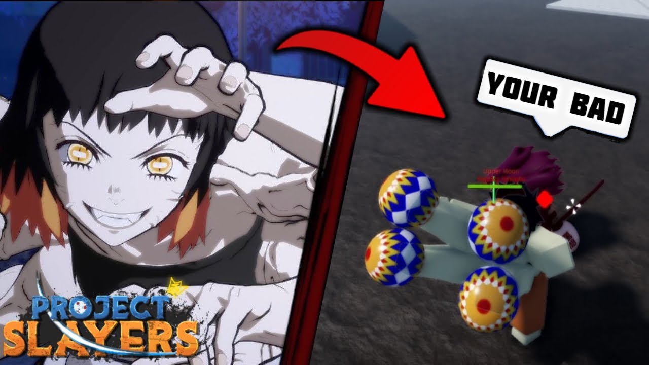 (Tamari) I Turned Into Susamaru In PVP On Project Slayers *THUNDER USER ...