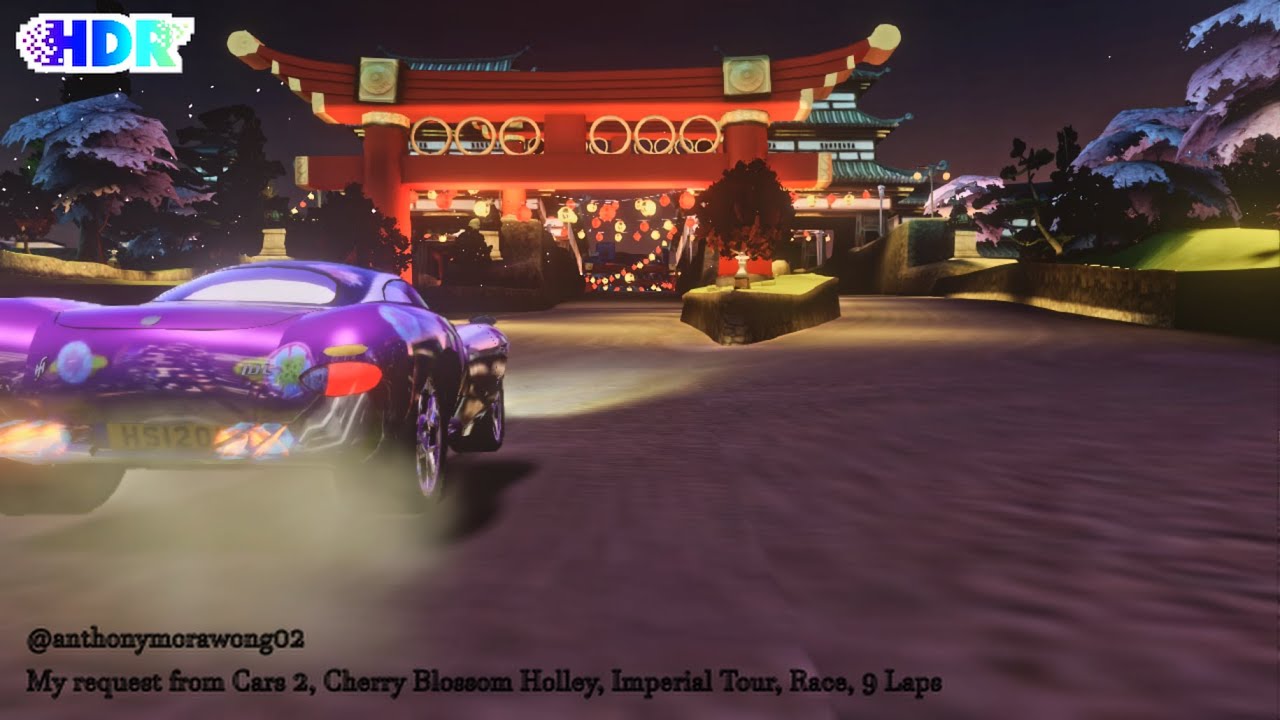[HDR] Cars 2 The Video Game | Cherry Blossom Holley - Race Mode ...