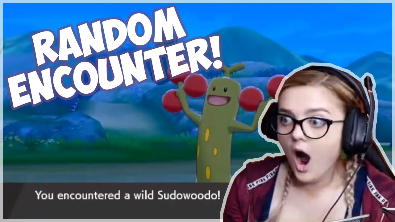 RANDOM ENCOUNTER SHINY SUDOWOODO LIVE REACTION! - Little Shellder - YouTube