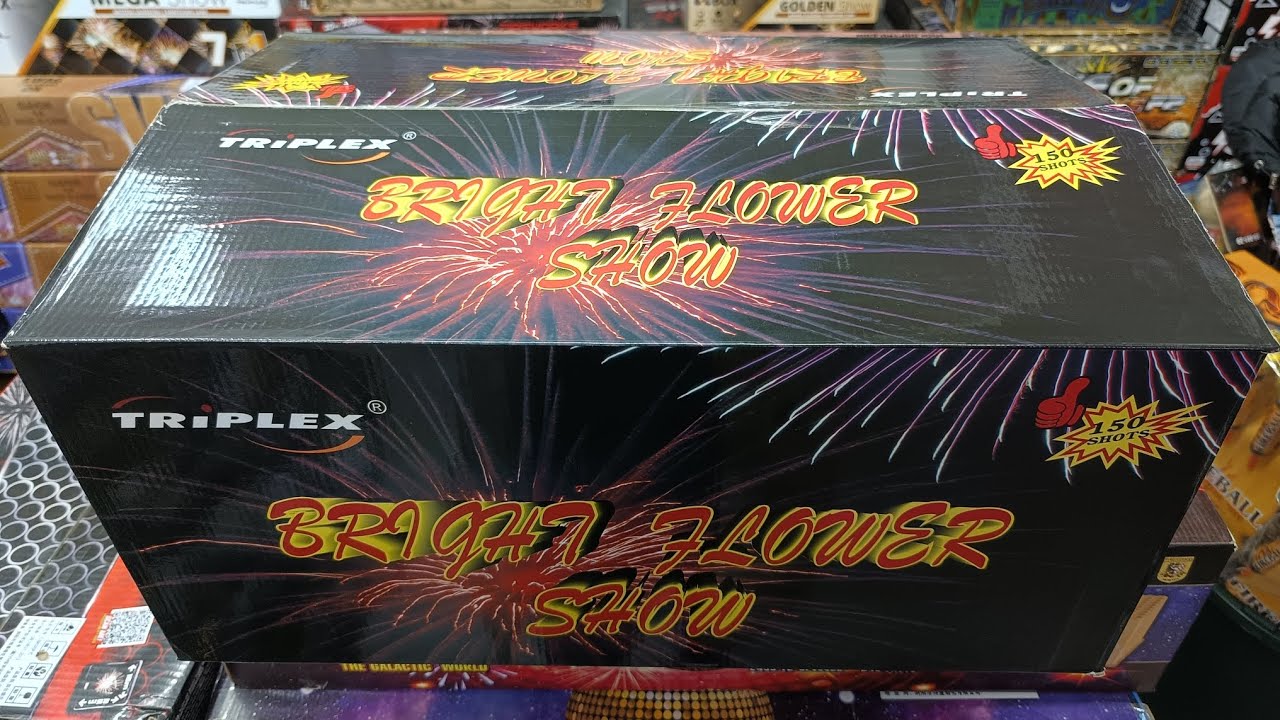 Wielka Wyrzutnia BRIGHT FLOWER SHOW TXB653C Triplex Fajerwerki - YouTube