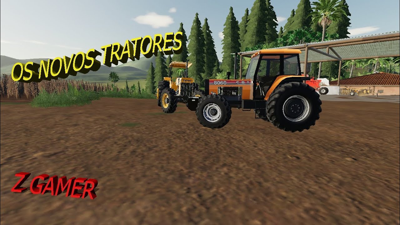 cheganda dos novos tratores da fazenda Brasil sul fs19 - YouTube
