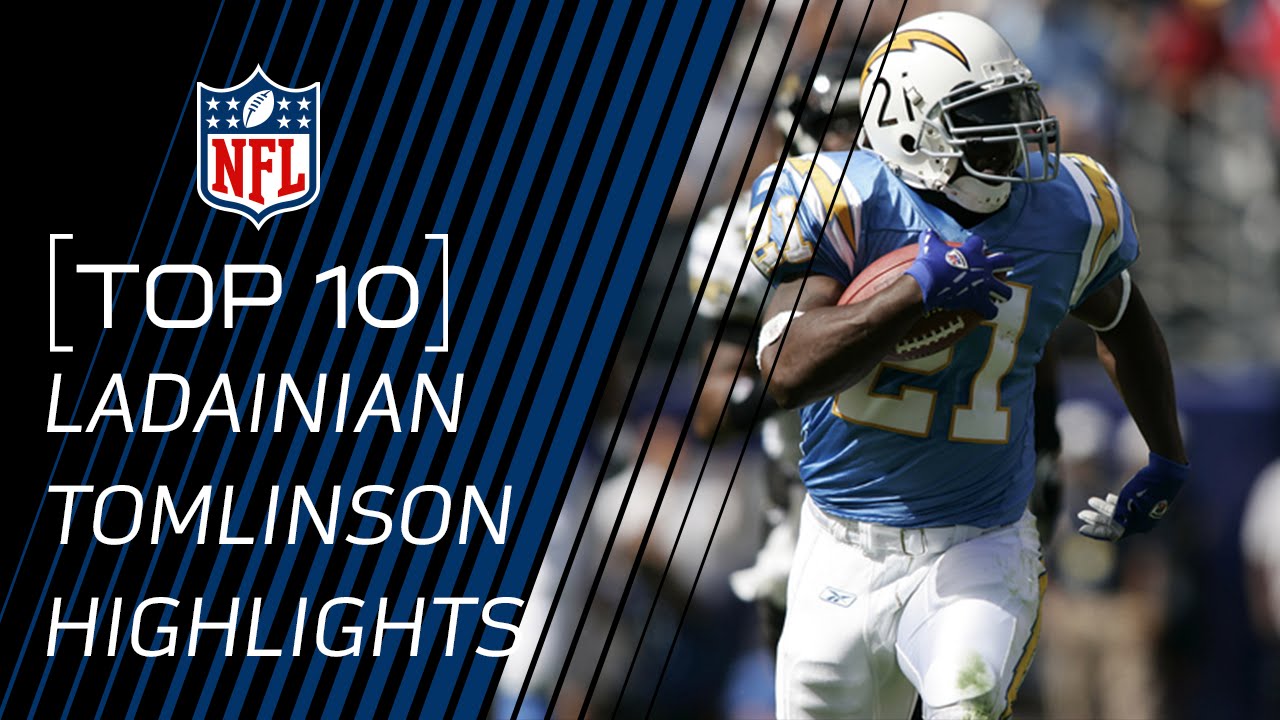 Top 10 LaDainian Tomlinson Career Performances | #TopTenTuesdays | NFL ...