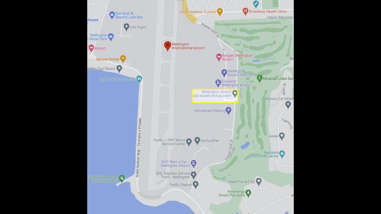 Step-by-Step Guide: Navigating Wellington Airport to the UBER Pickup ...