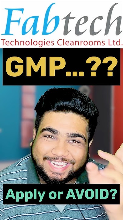 fabtech technologies ipo review | gmp update - YouTube