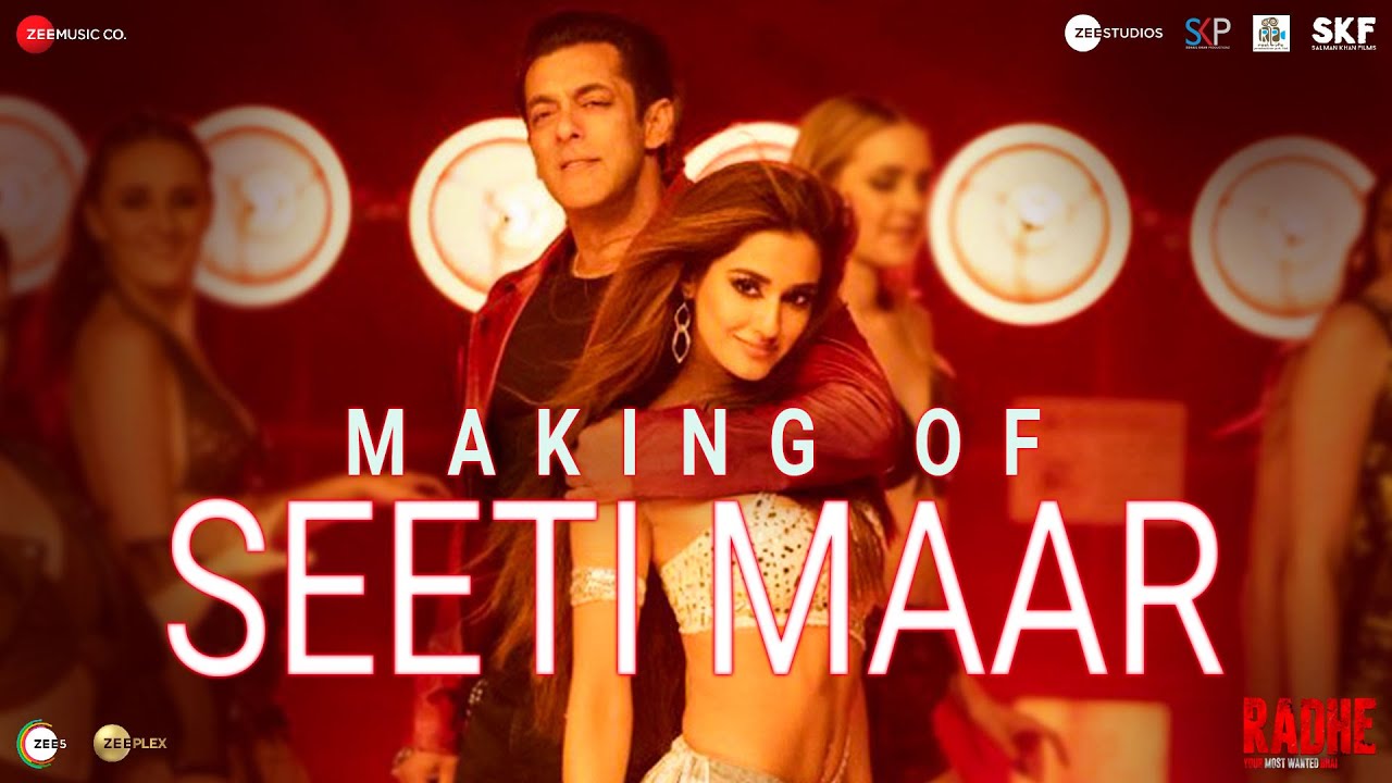 Radhe: Making of Seeti Maar | Salman Khan, Disha Patani | Kamaal K ...