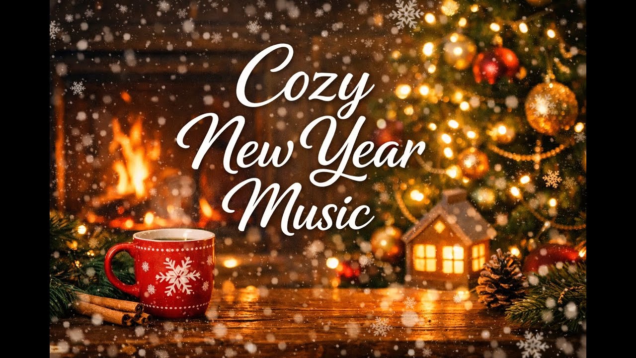 🎄 Cozy New Year Background Music (50 Minutes) | Warm & Relaxing Holiday ...