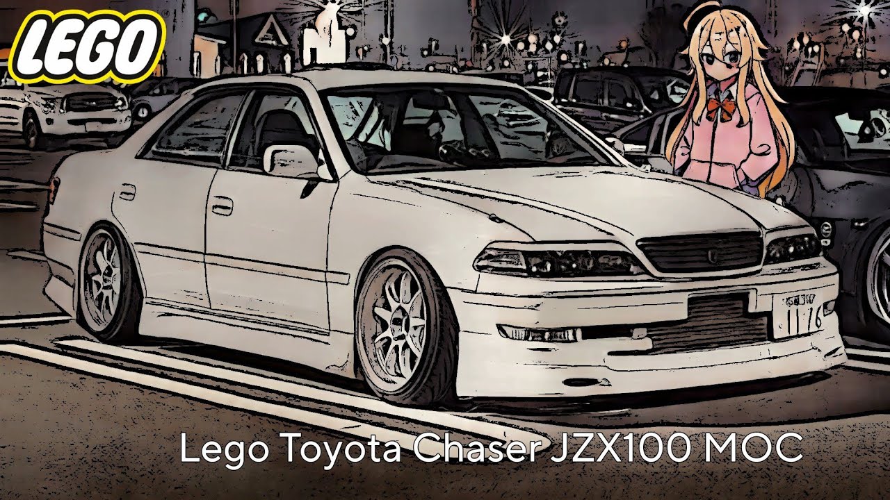 Lego Toyota Chaser JZX100 MOC (100 Instagram followers special) - YouTube