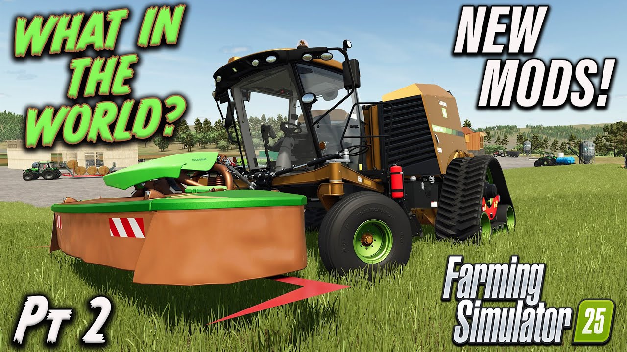 WHAT A BIT OF KIT?!! (Pt 2) 37+ NEW MODS! ON FARMING SIMULATOR 25 | PS5 ...