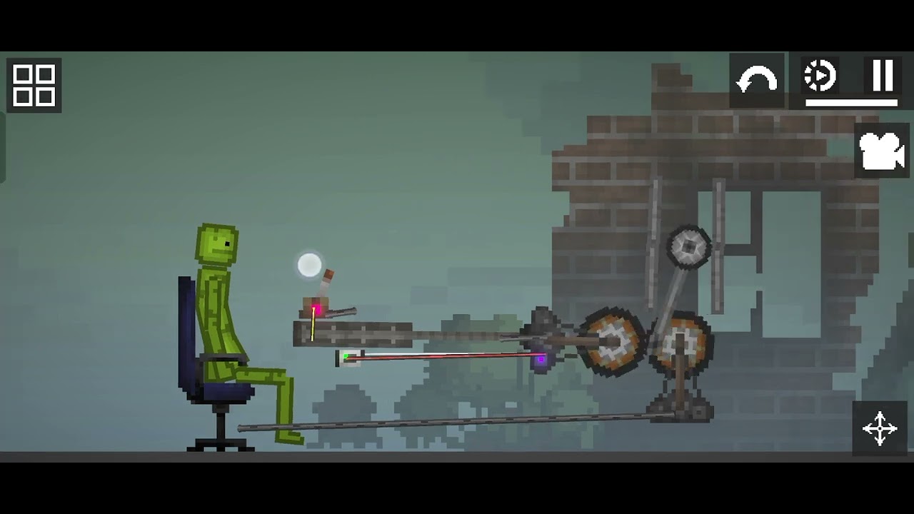 piston engine in melon playground - YouTube