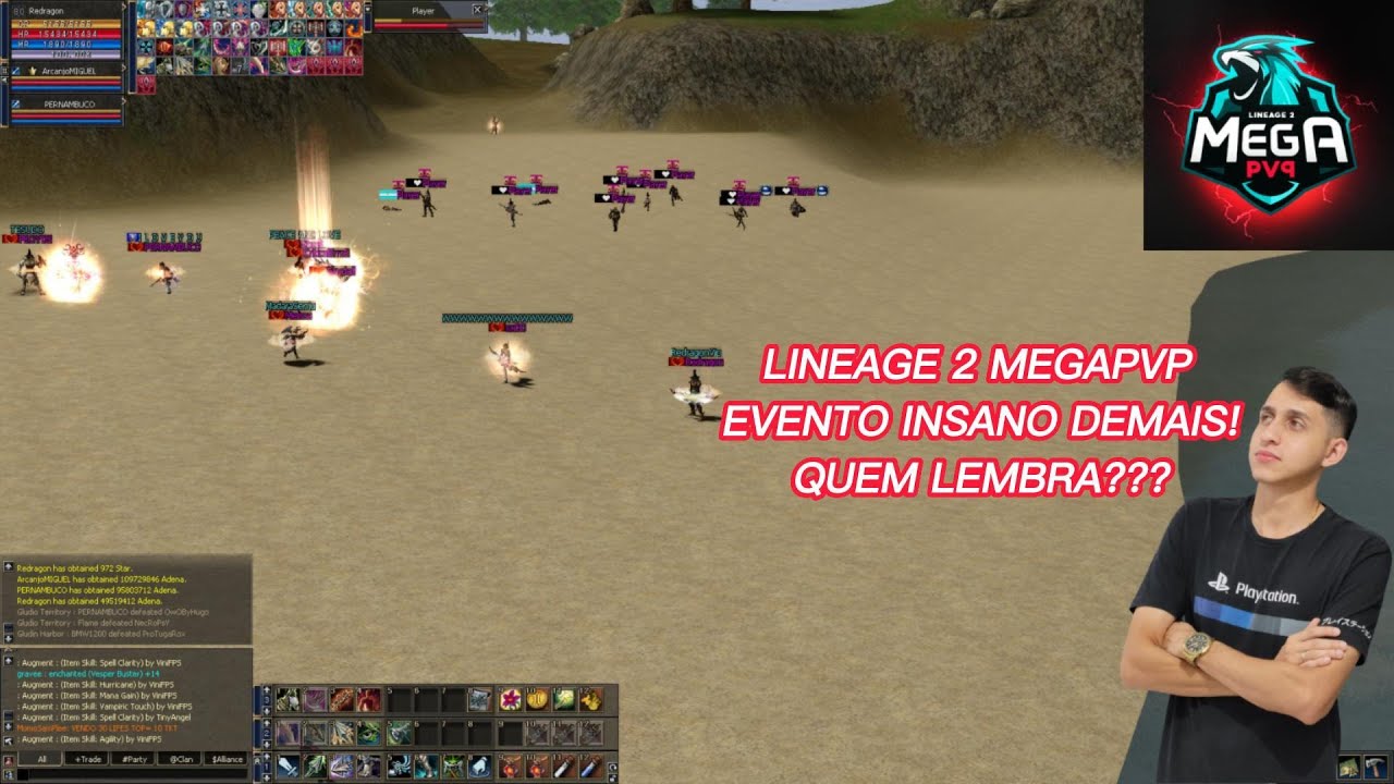 🔥LINEAGE 2, MEGA EVENTO NO MEGAPVP!😱 🔥 - YouTube