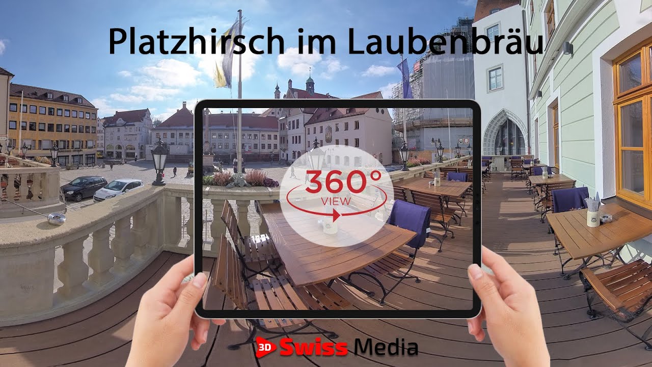 Platzhirsch im Laubenbräu - 360 Virtual Tour Services - YouTube