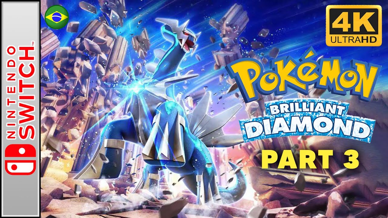 Pokémon Brilliant Diamond (Nintendo Switch) [PT-BR] Longplay 4K 60FPS ...