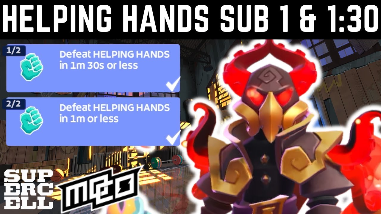 Helping Hands Normal Challenge Guide! Supercell Moco Gameplay! | OJH ...