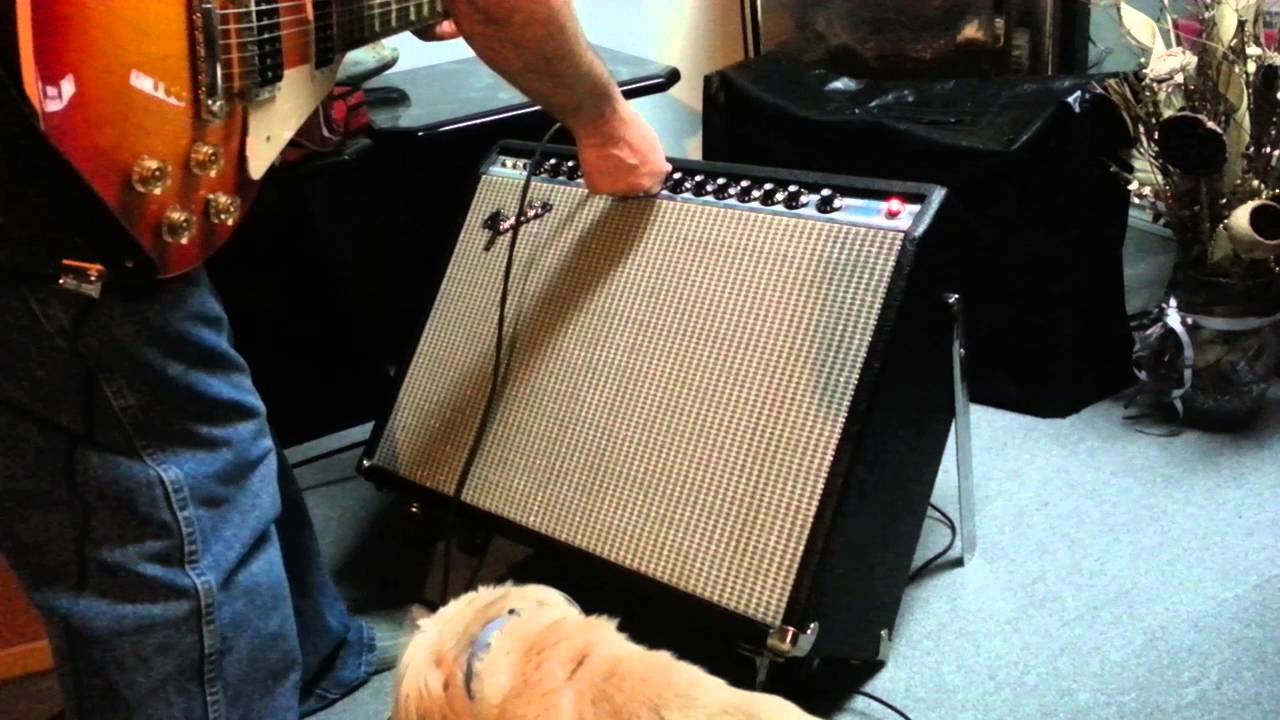 1975 Fender Twin Reverb - Blackfaced/mods with Les - YouTube