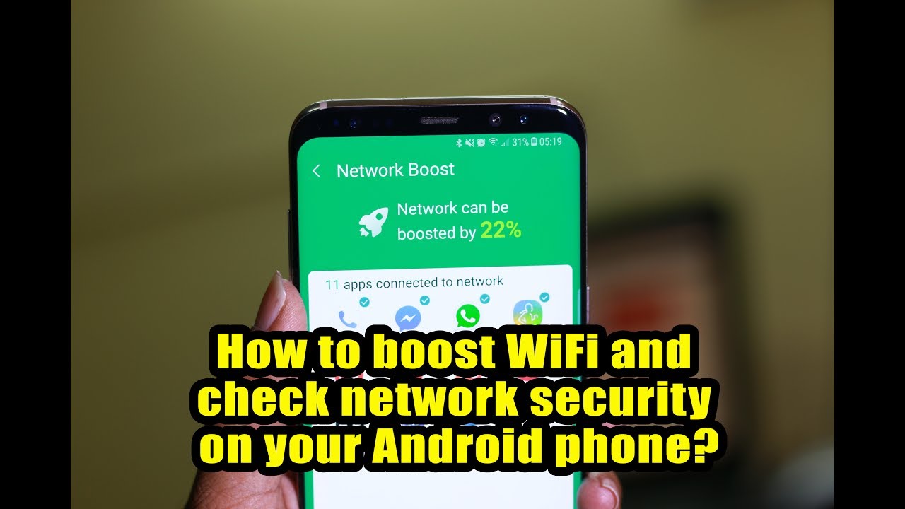 How to boost WiFi and check network security on your Android phone ...