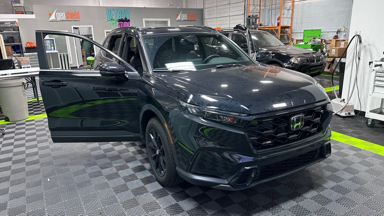 Full Honda CRV Window Tint - YouTube